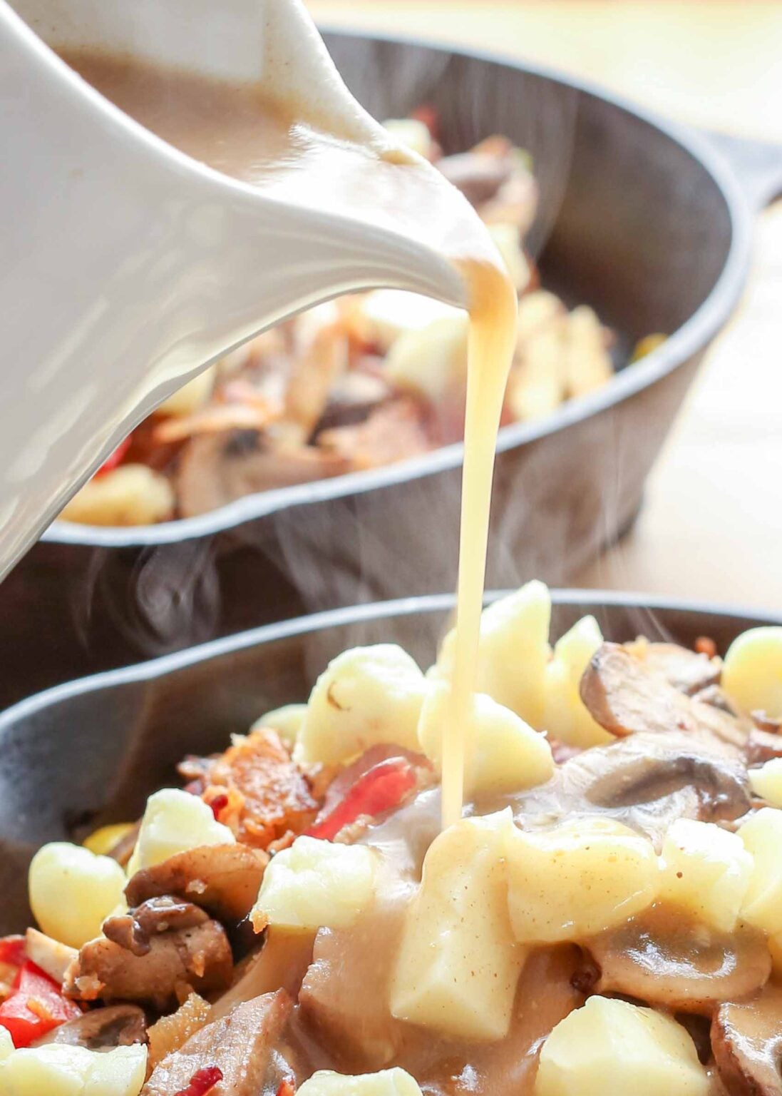 Perfect Brown Gravy (made without meat drippings) - Barefeet in the Kitchen