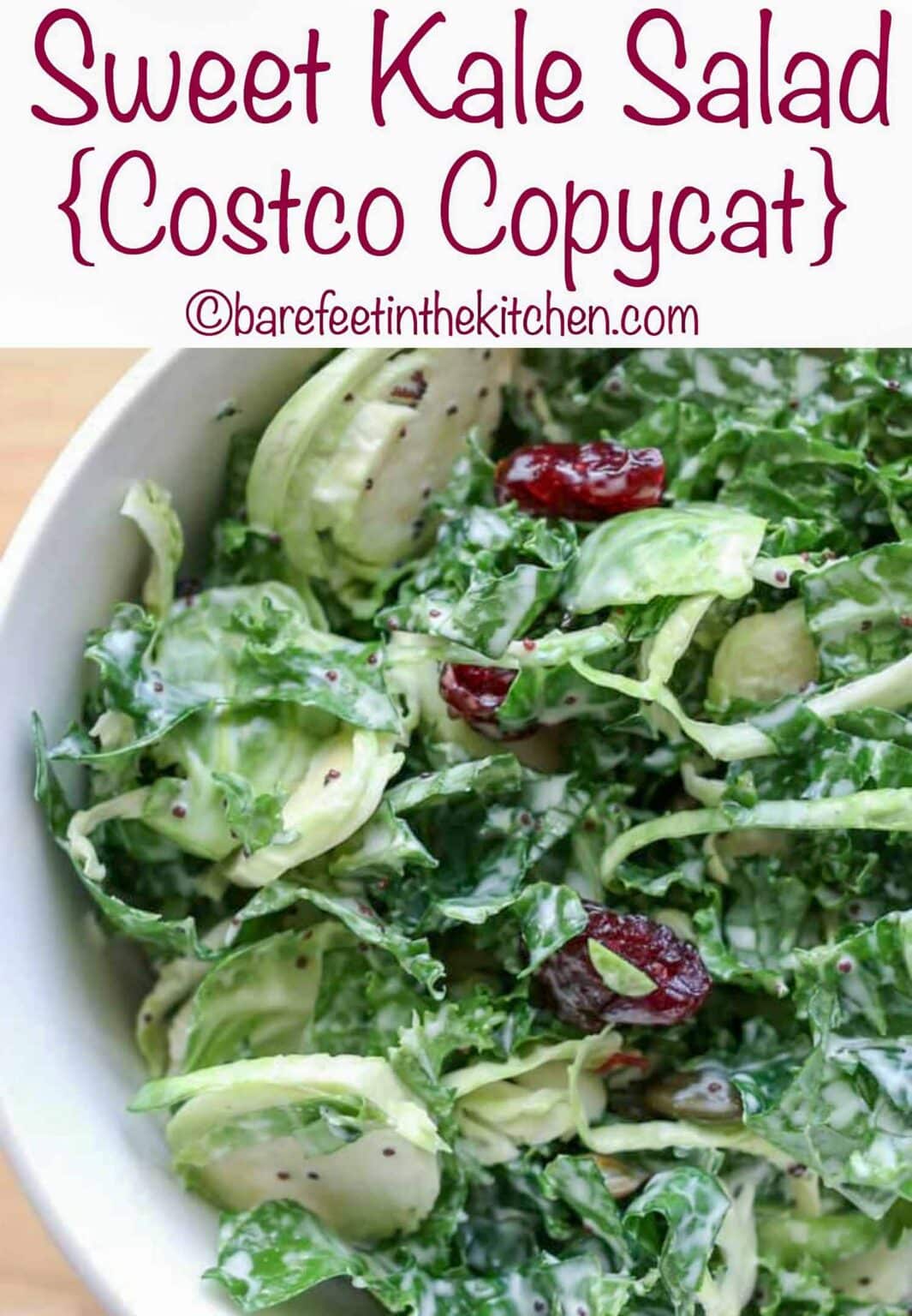 Sweet Kale Vegetable Salad