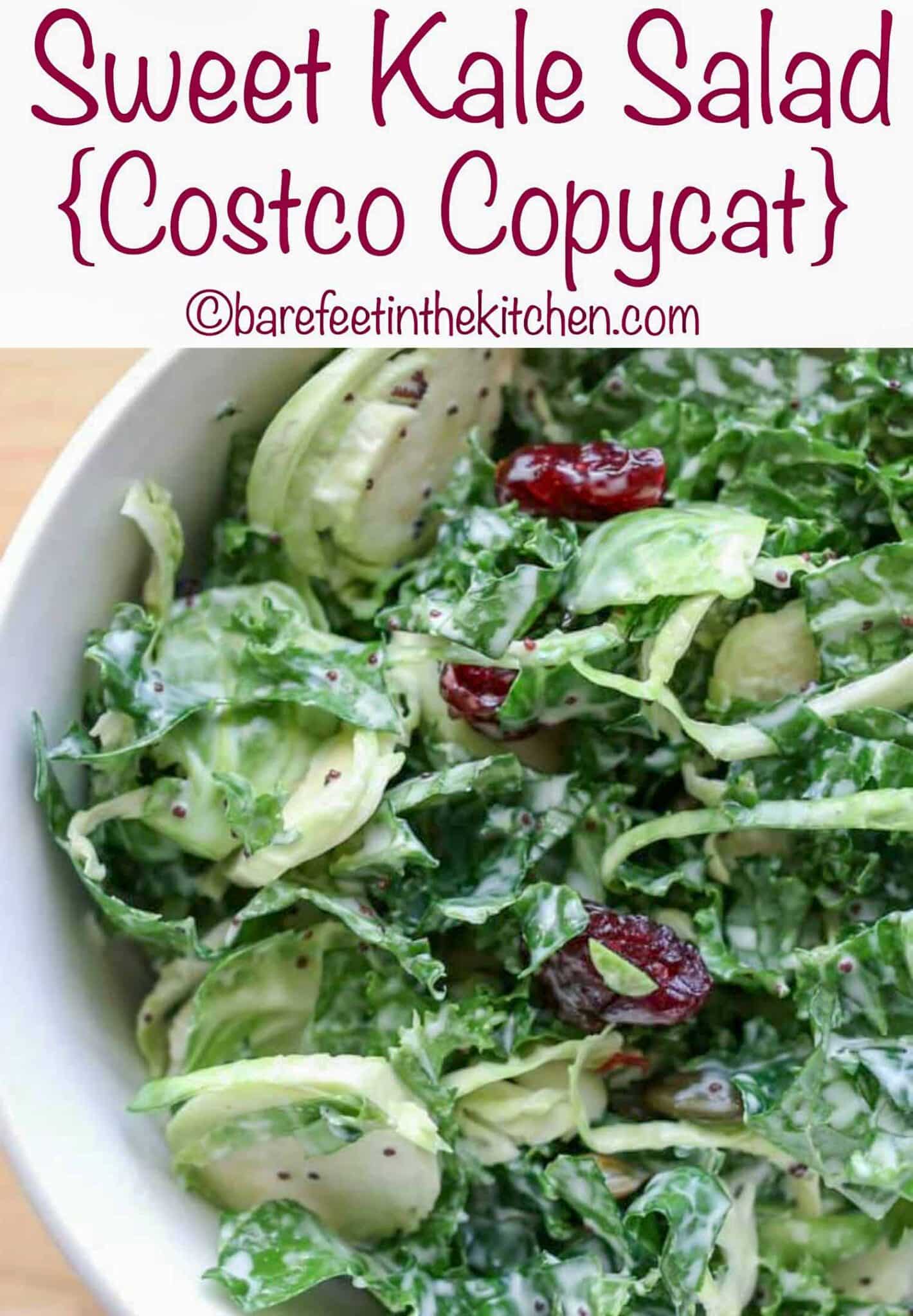 Sweet Kale Vegetable Salad