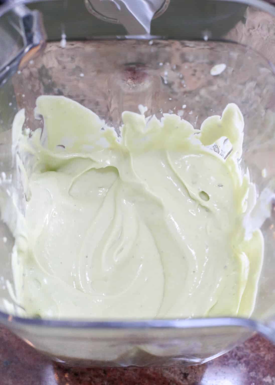 Avocado Cream Sauce - Barefeet In The Kitchen