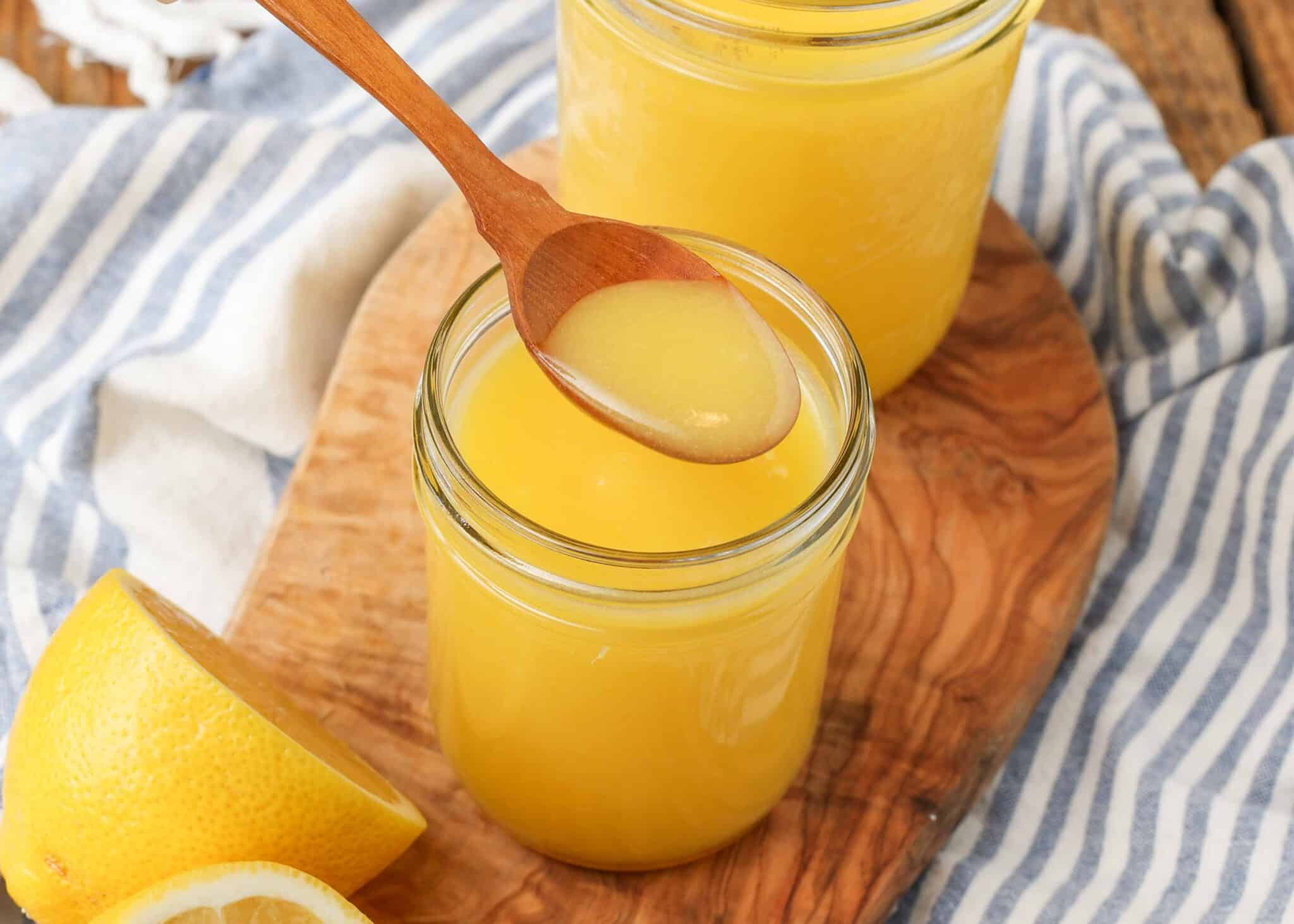 Microwave Lemon Curd - Barefeet in the Kitchen