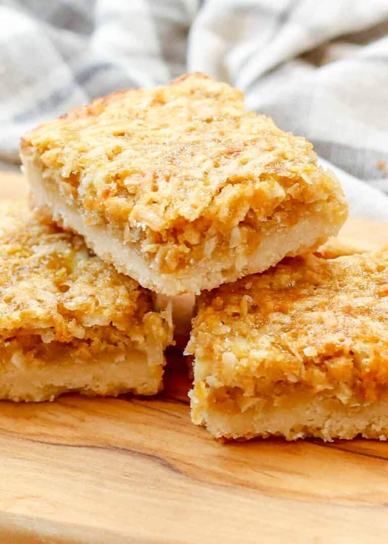 Grandma's Coconut Chews - Barefeet in the Kitchen