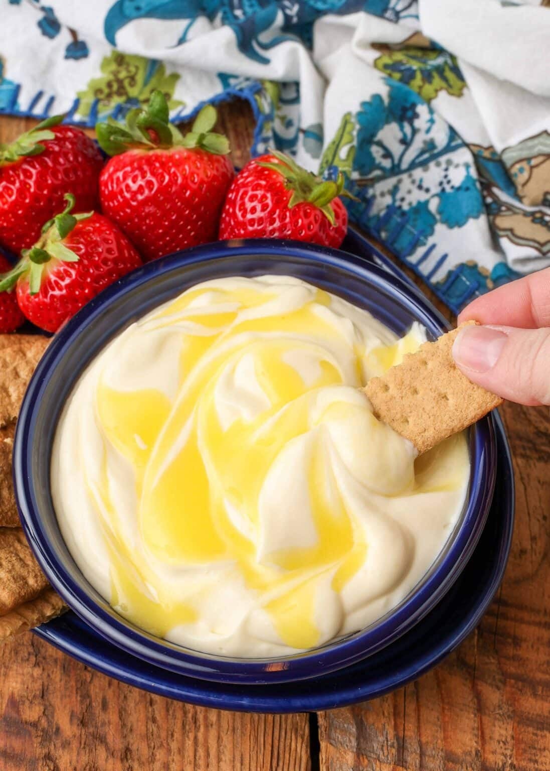 Lemon Dip - Barefeet in the Kitchen
