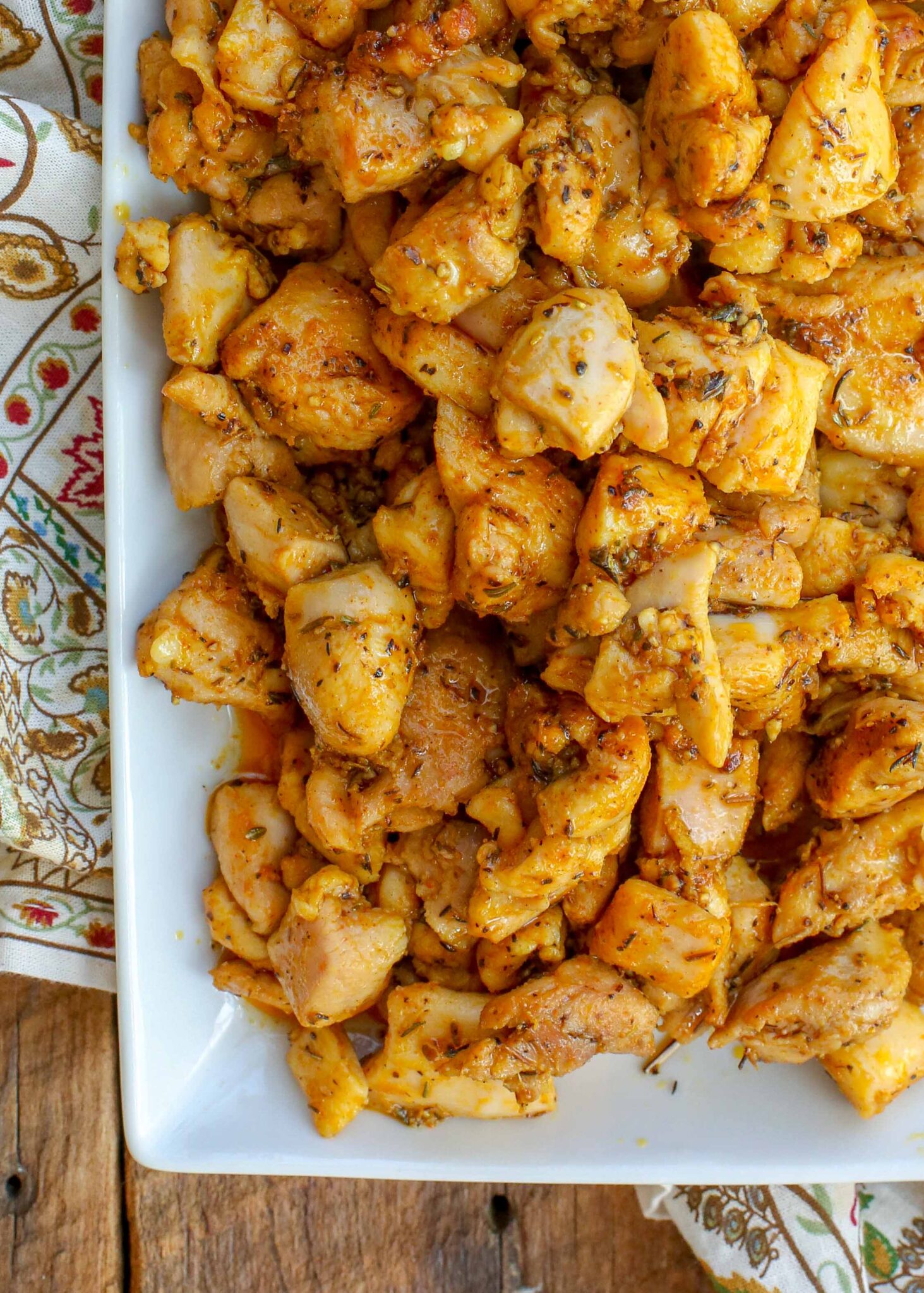 Indian Chicken Bites - Barefeet in the Kitchen