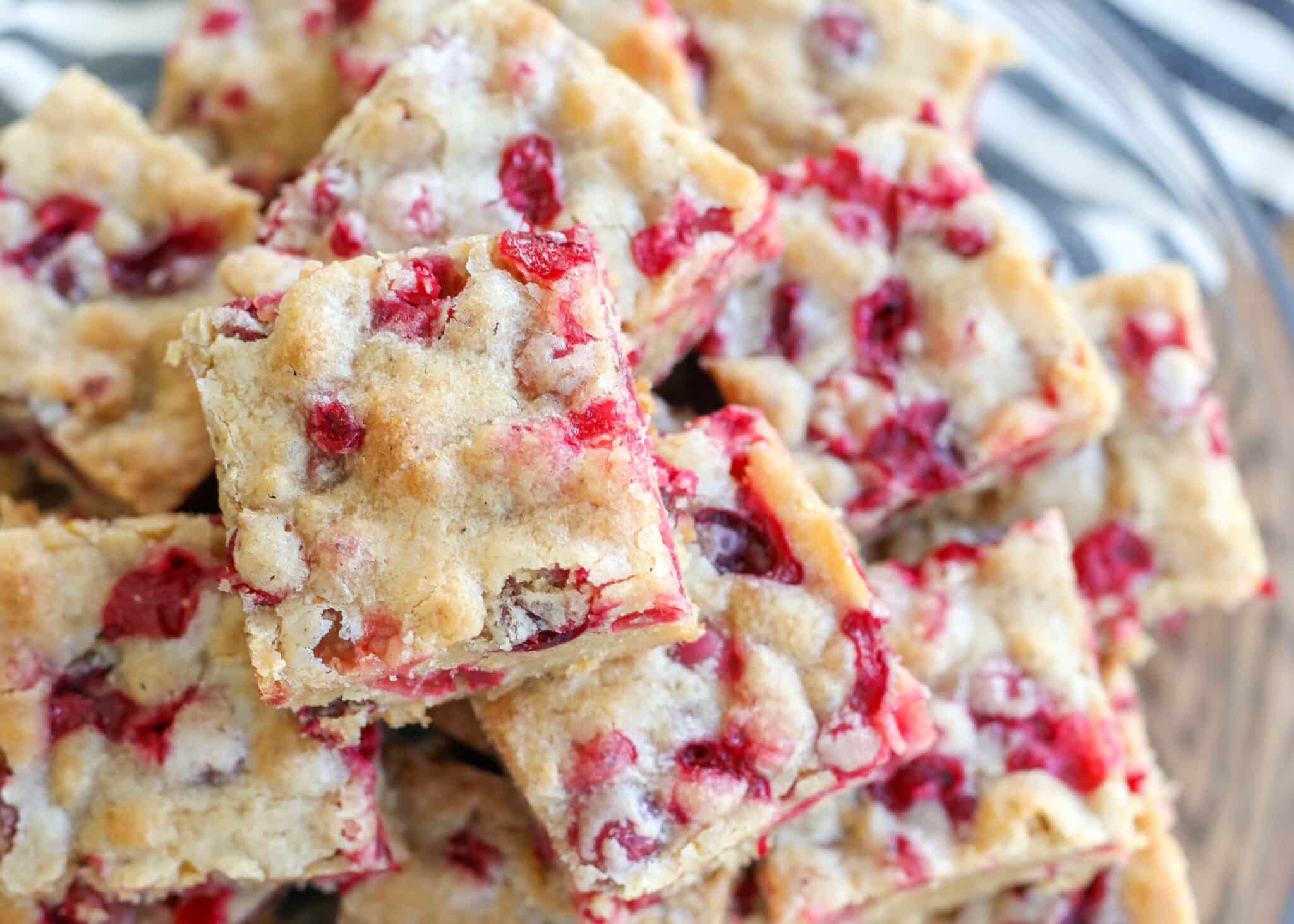 Winter Spice Cranberry Cake - Barefeet In The Kitchen
