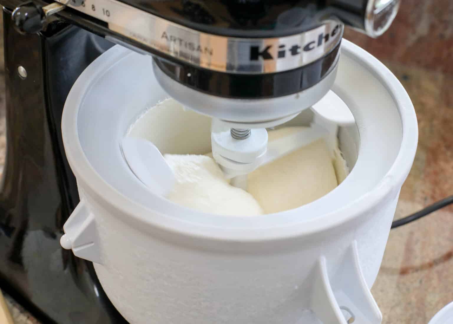 Almond Ice Cream - Barefeet in the Kitchen