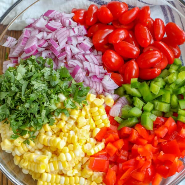 Summer Corn Salad - Barefeet in the Kitchen