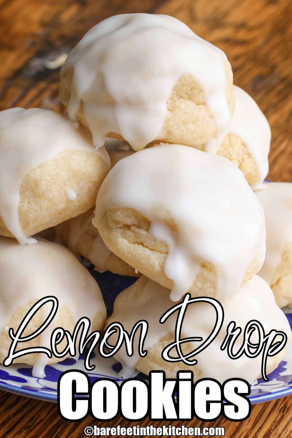 Glazed Lemon Drop Cookies - Barefeet in the Kitchen - Dine Ca