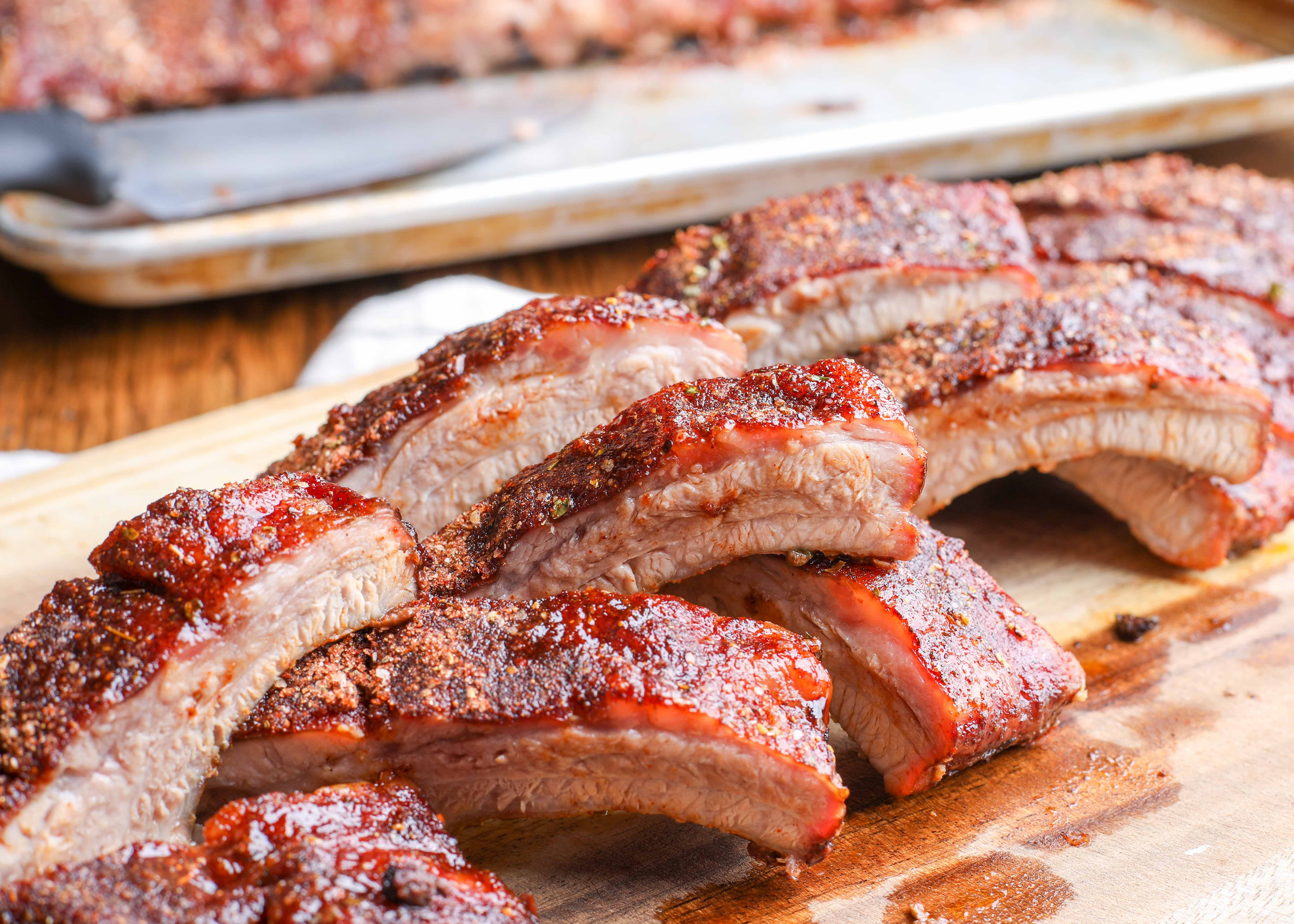 Memphis Style Dry Ribs in The Oven Or On The Grill KIF