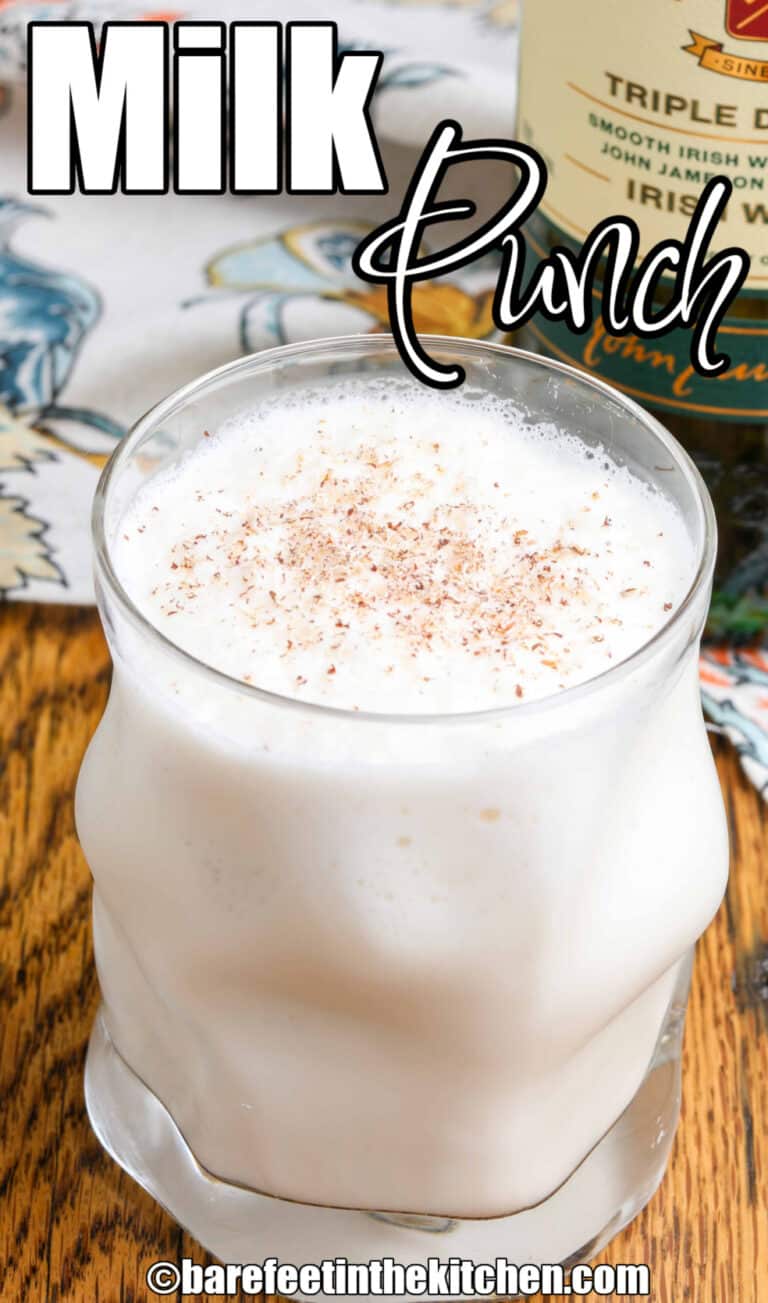 Milk Punch - Barefeet in the Kitchen