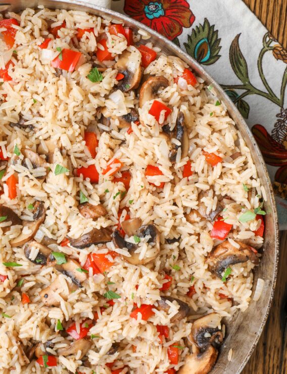 Simple Asian Rice - Barefeet in the Kitchen