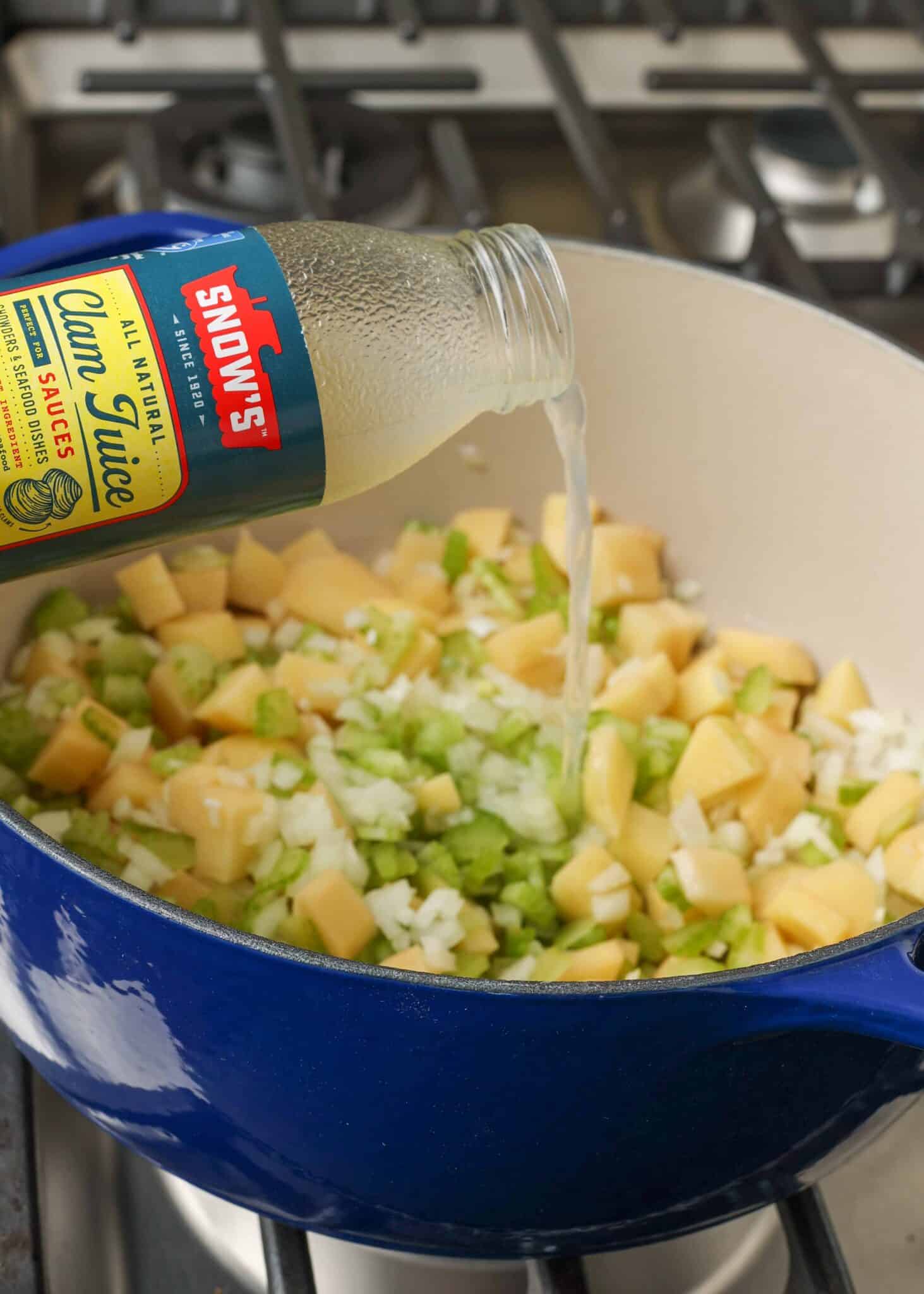 Easy Clam Chowder - Barefeet in the Kitchen