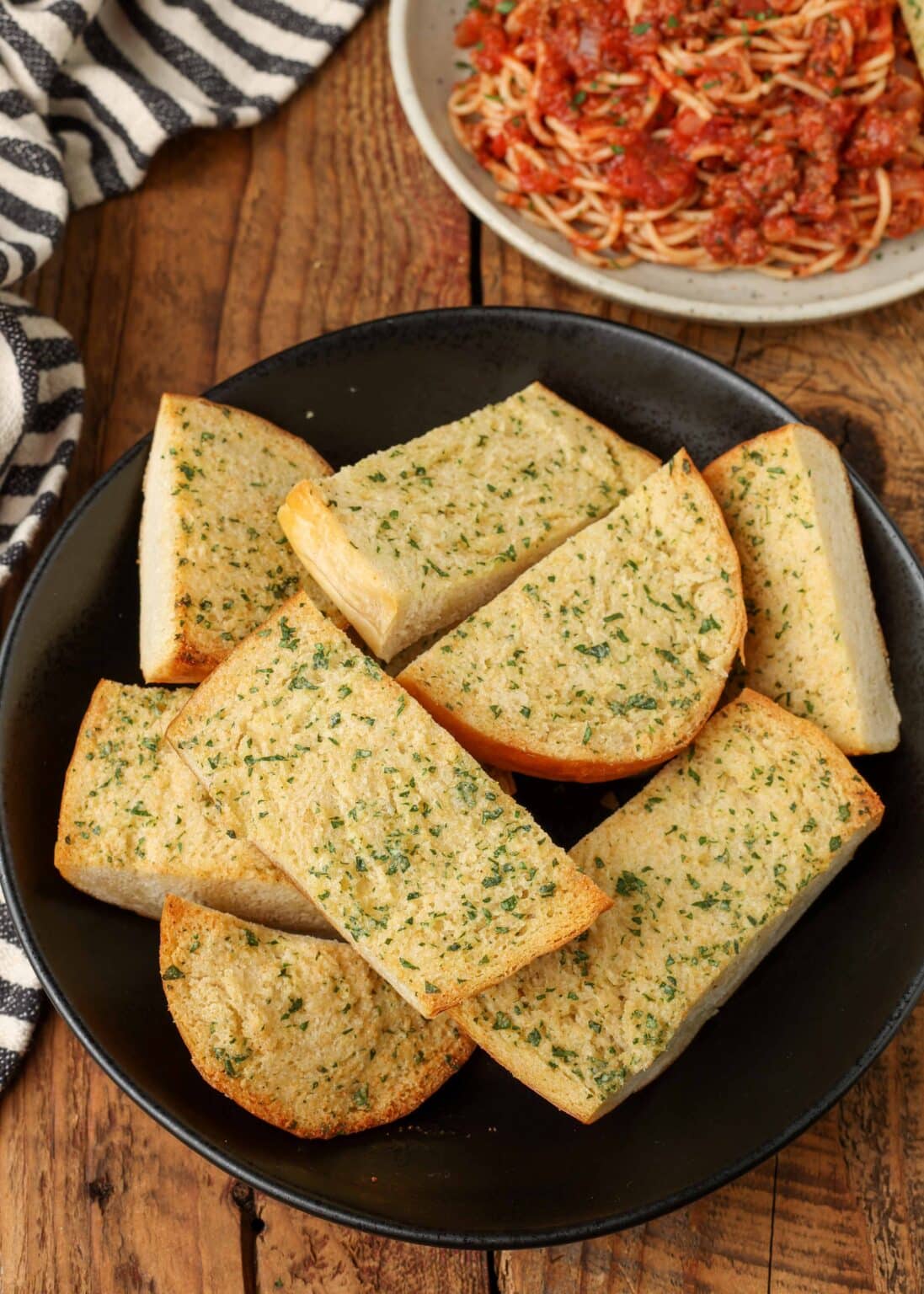 Garlic Herb Bread - Barefeet in the Kitchen