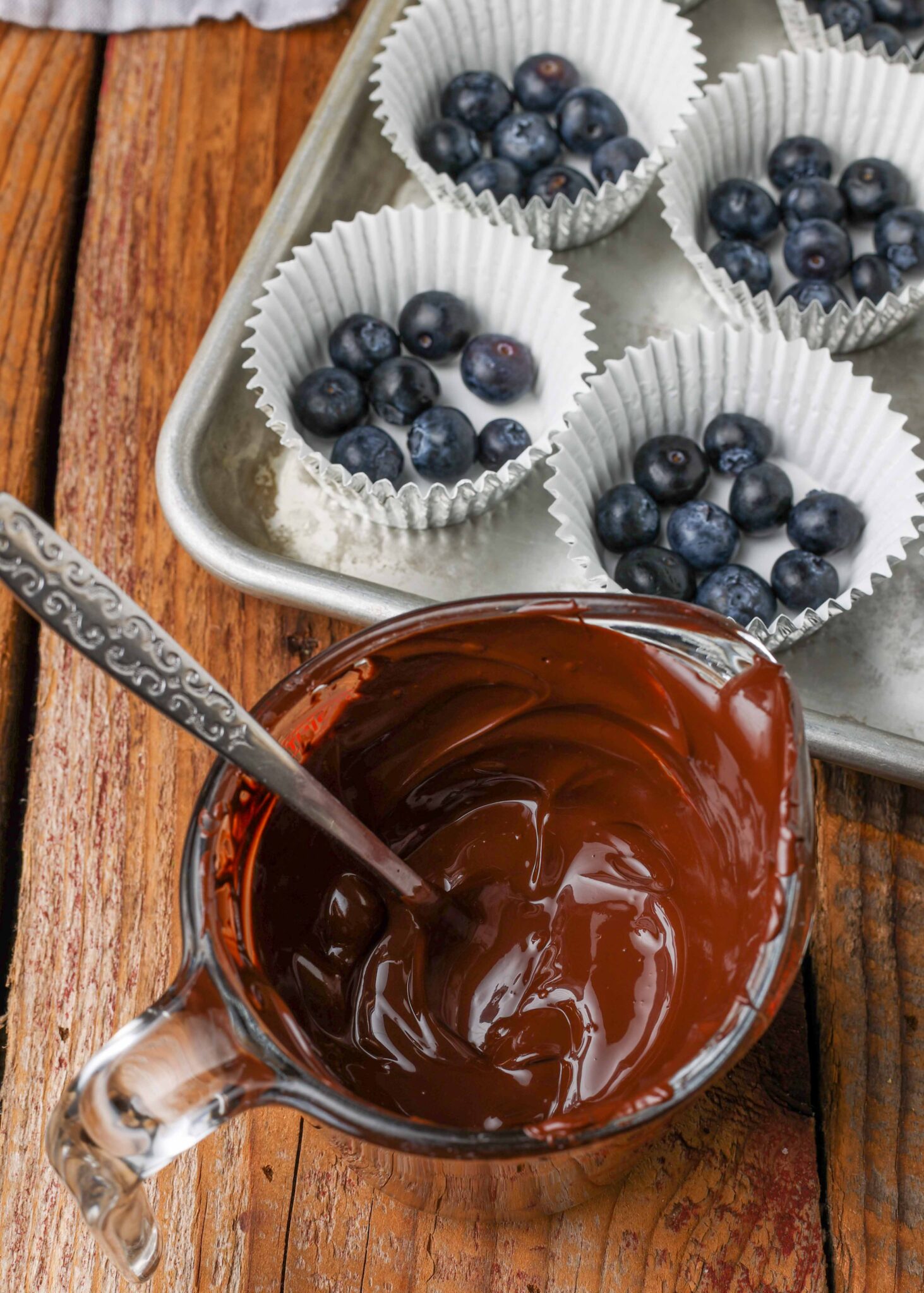 Chocolate Covered Blueberries - Barefeet in the Kitchen
