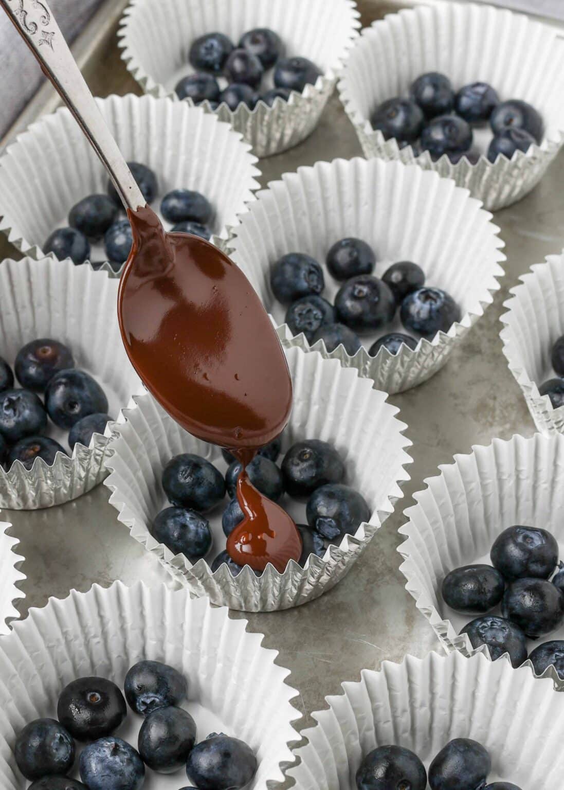 Chocolate Covered Blueberries - Barefeet in the Kitchen