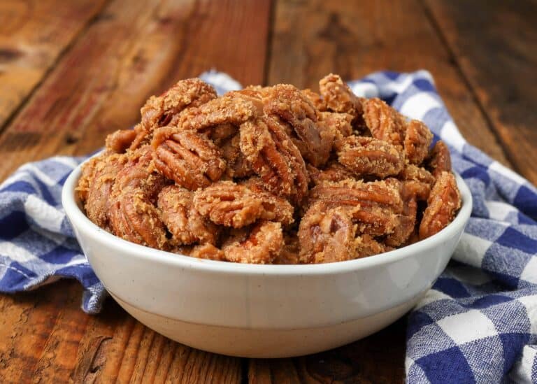 Praline Pecans - Barefeet in the Kitchen