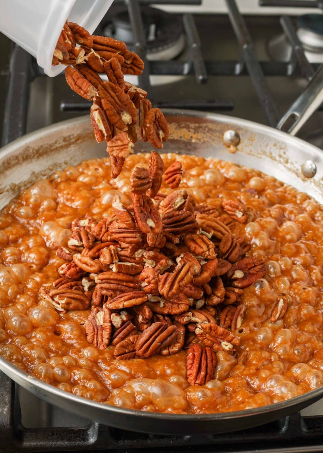 Praline Pecans - Barefeet in the Kitchen