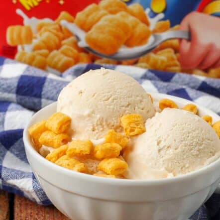 Captain Crunch Ice Cream - Barefeet in the Kitchen