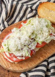 Italian Grinder Sandwich - Barefeet in the Kitchen