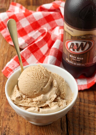 Root Beer Ice Cream - Barefeet in the Kitchen