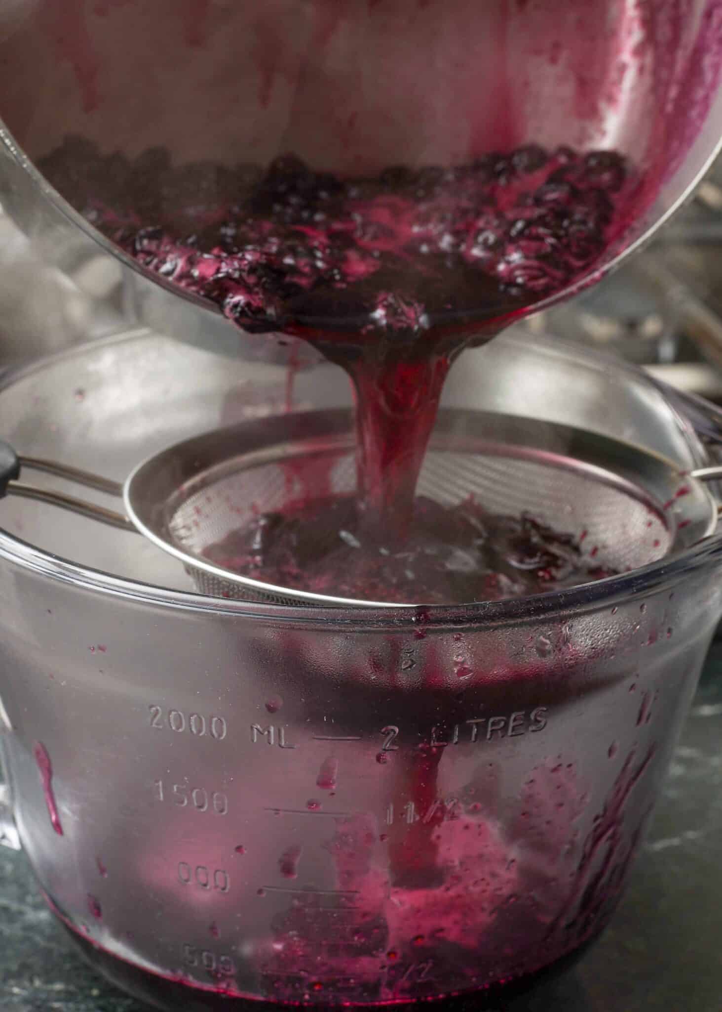 Blueberry Pancake Syrup - Barefeet in the Kitchen
