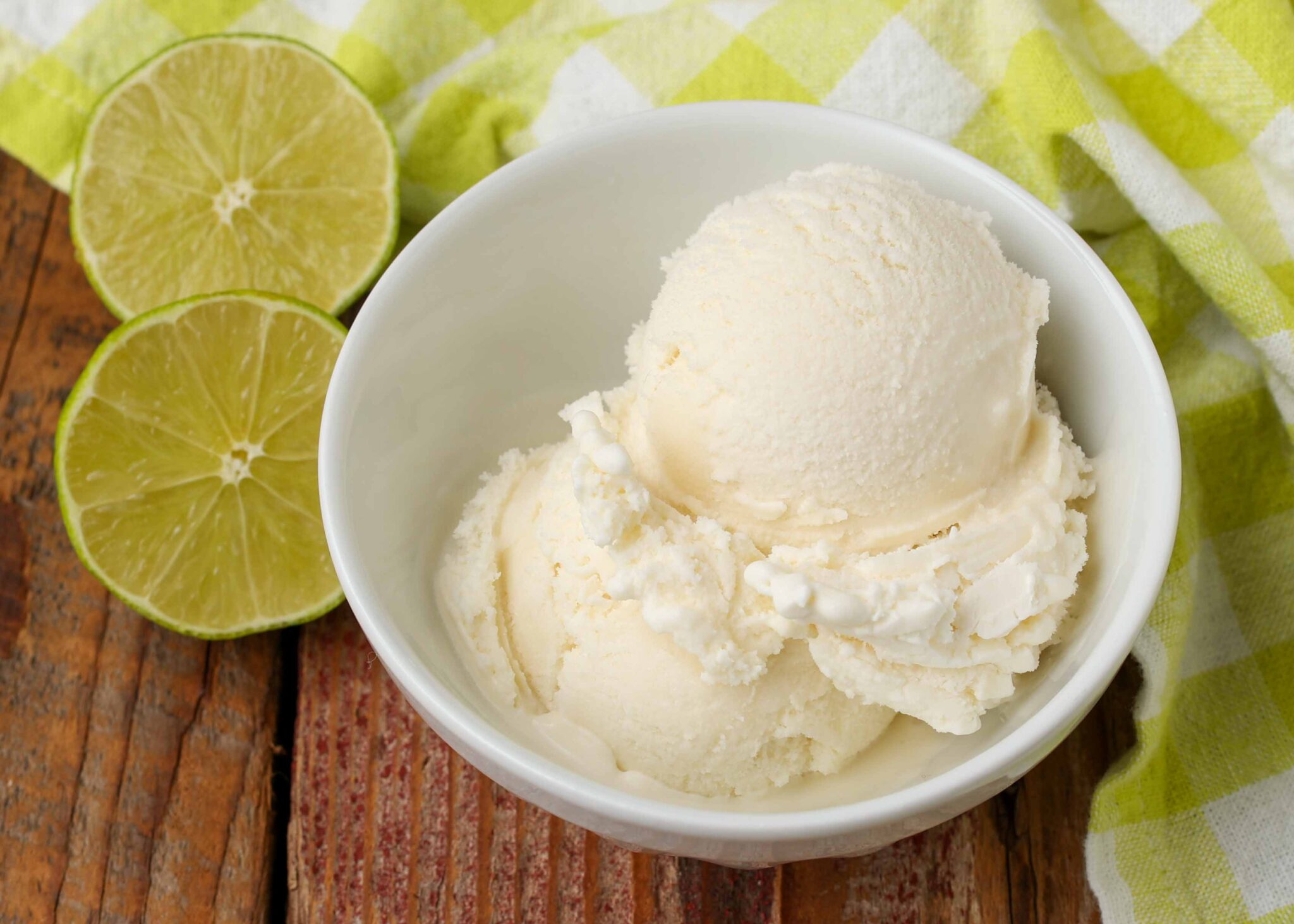 Lime Ice Cream - Barefeet in the Kitchen