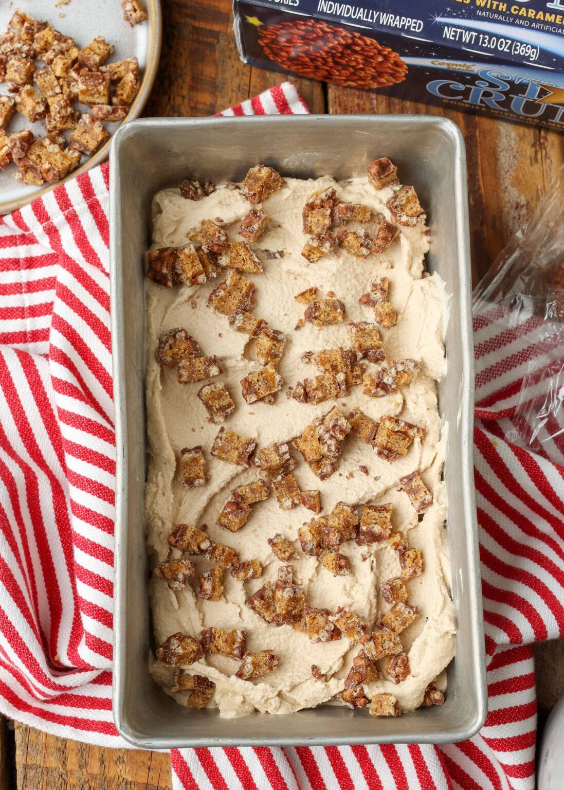 Star Crunch Ice Cream - Barefeet in the Kitchen