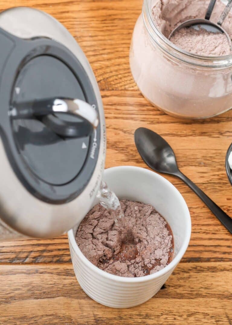 3 Ingredient Hot Cocoa Mix - Barefeet in the Kitchen