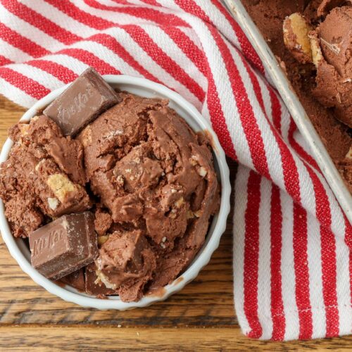 Kit Kat Ice Cream - Barefeet in the Kitchen
