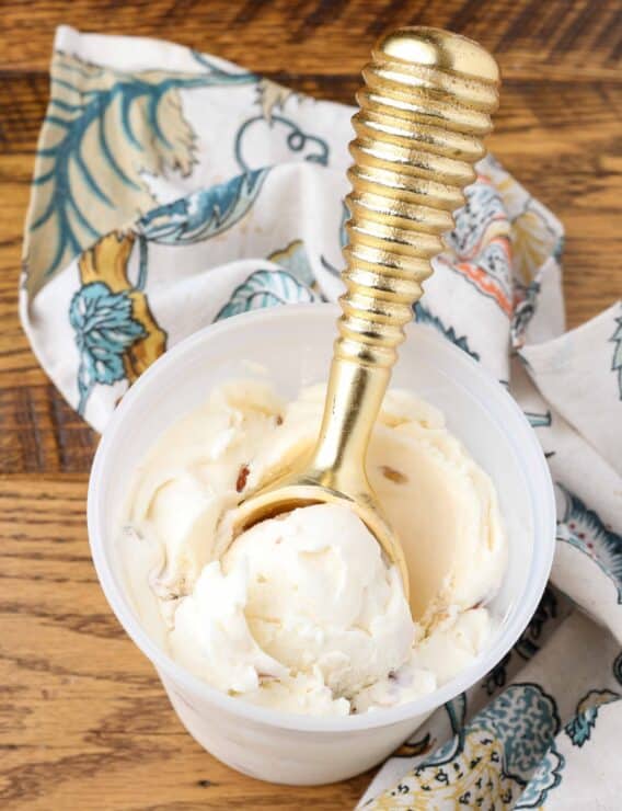 Tin Roof Sundae Ice Cream - Barefeet in the Kitchen
