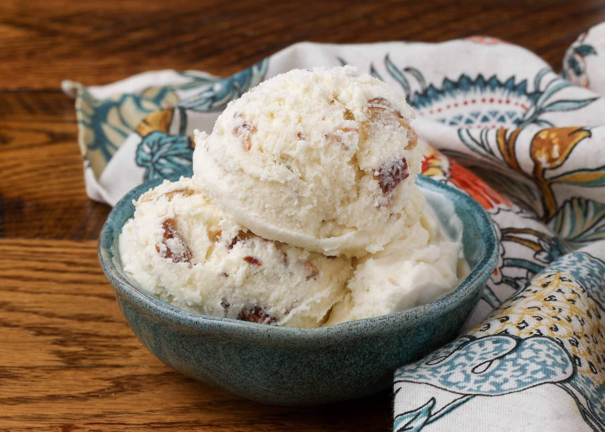 Almond Ice Cream - Barefeet in the Kitchen