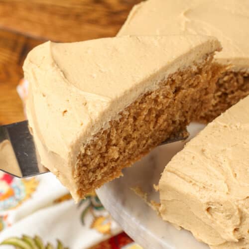 Fluffy Coffee Frosting - Barefeet in the Kitchen