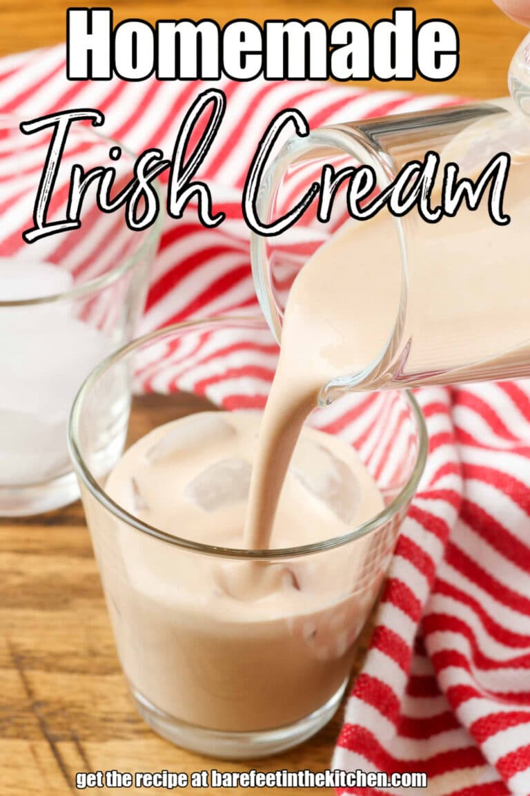 Homemade Irish Cream - Barefeet in the Kitchen