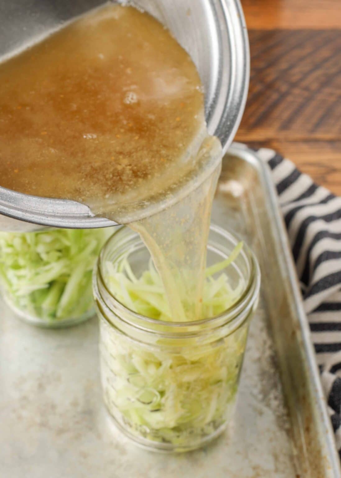 Pickled Broccoli - Barefeet in the Kitchen