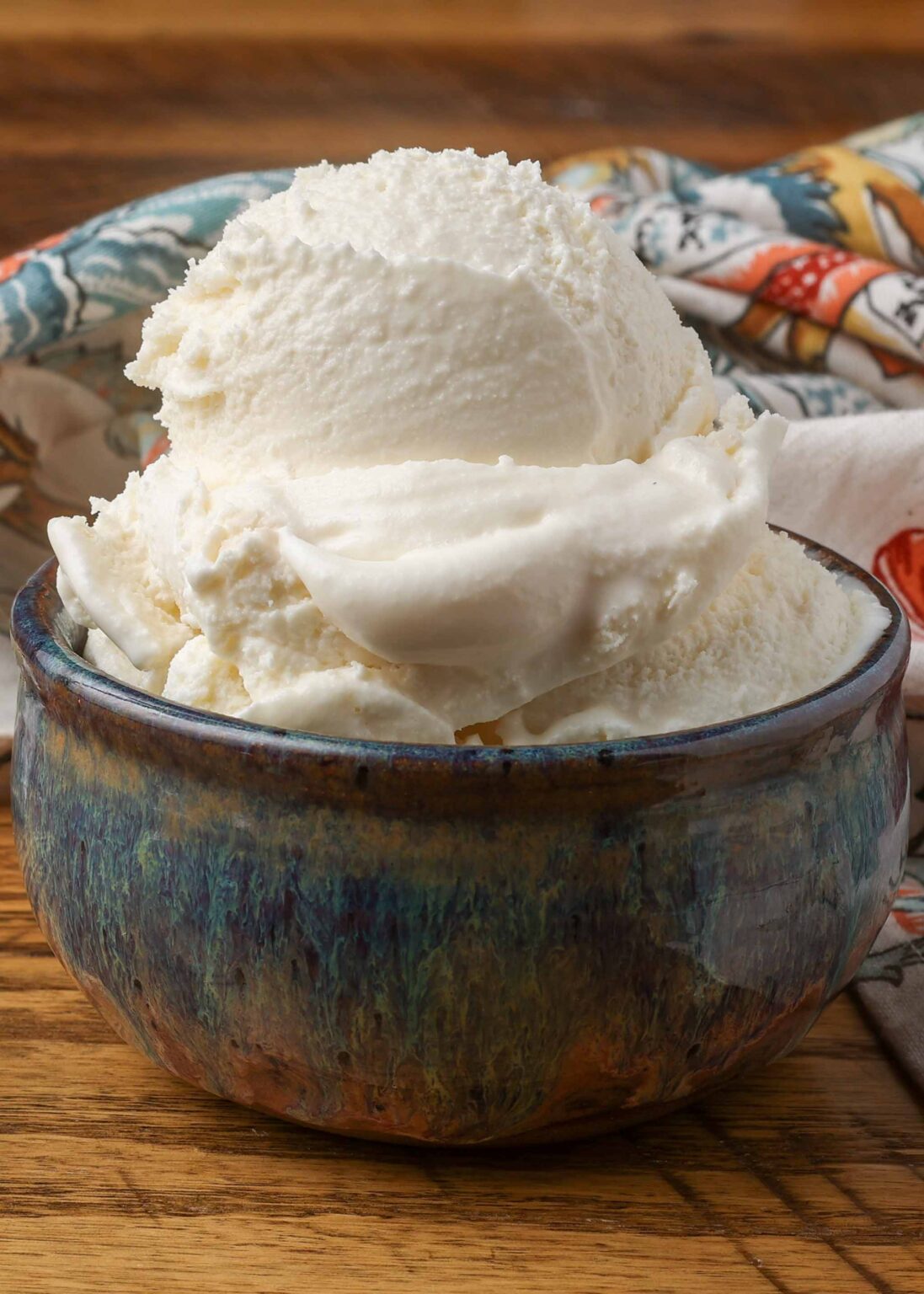 Sour Cream Ice Cream - Barefeet in the Kitchen