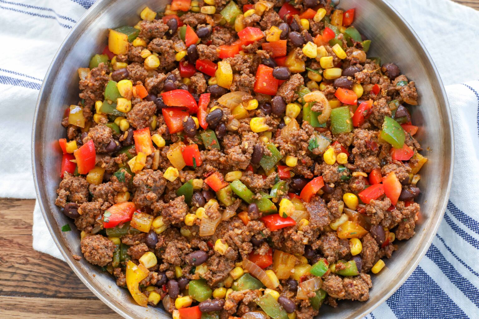 Vegetable Lover's Taco Beef - Barefeet in the Kitchen