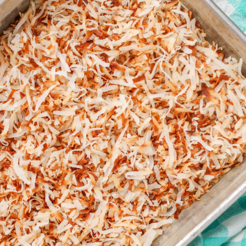 How to Toast Coconut - Barefeet in the Kitchen