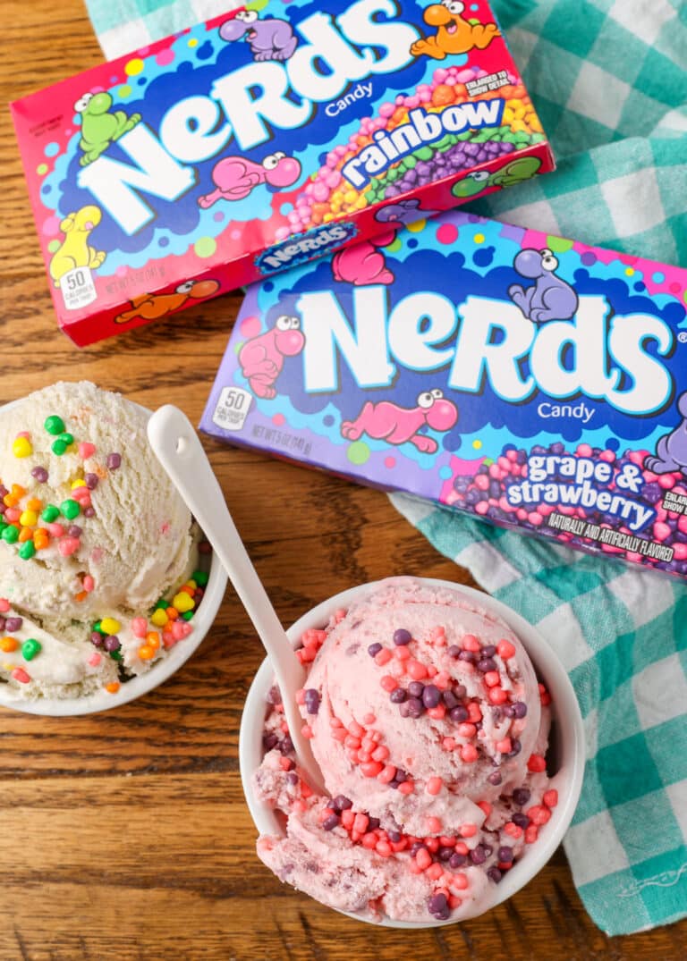 Nerds Ice Cream - Barefeet in the Kitchen
