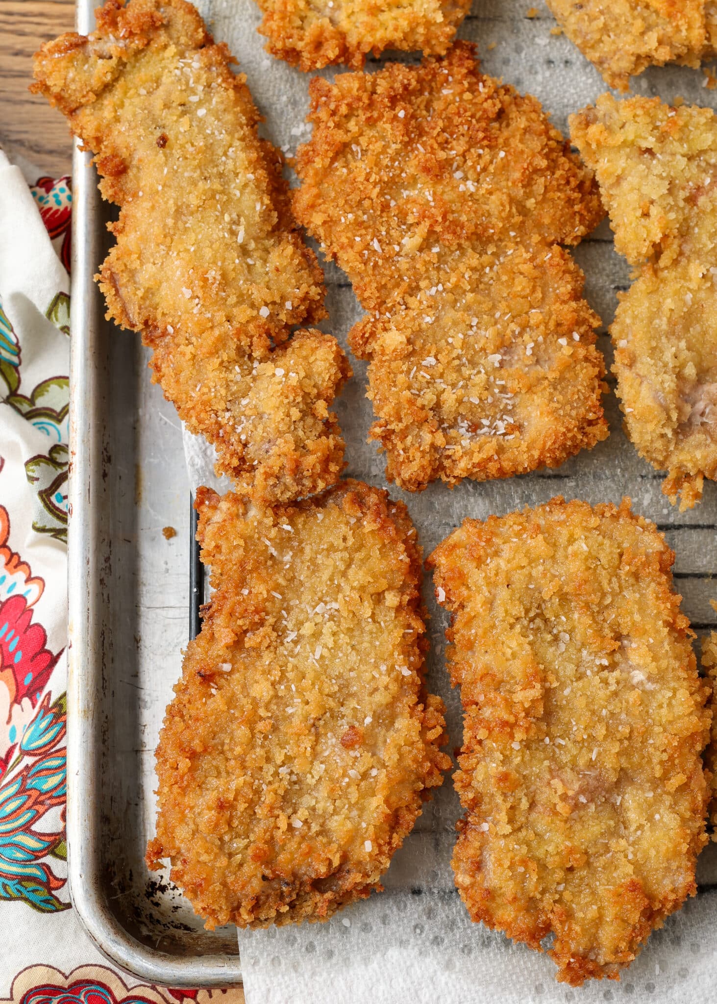 Pork Schnitzel - Barefeet in the Kitchen