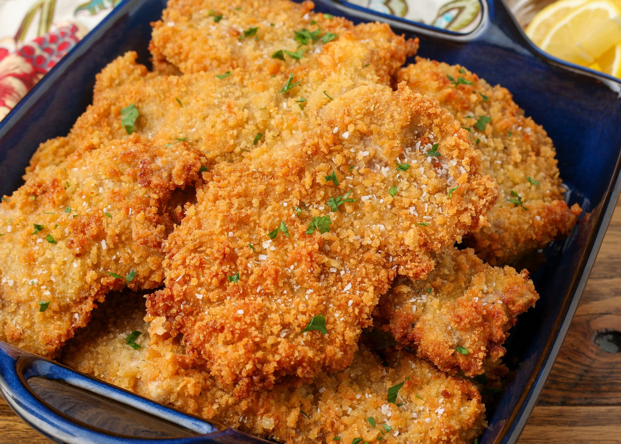 Pork Schnitzel - Barefeet in the Kitchen