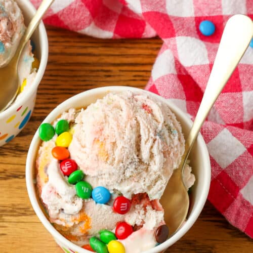 M&M Ice Cream - Barefeet in the Kitchen