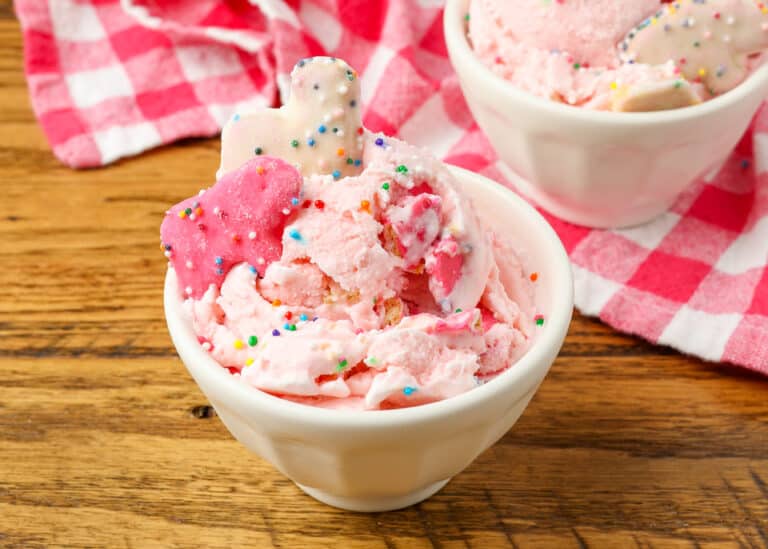 Circus Animal Cookie Ice Cream - Barefeet in the Kitchen