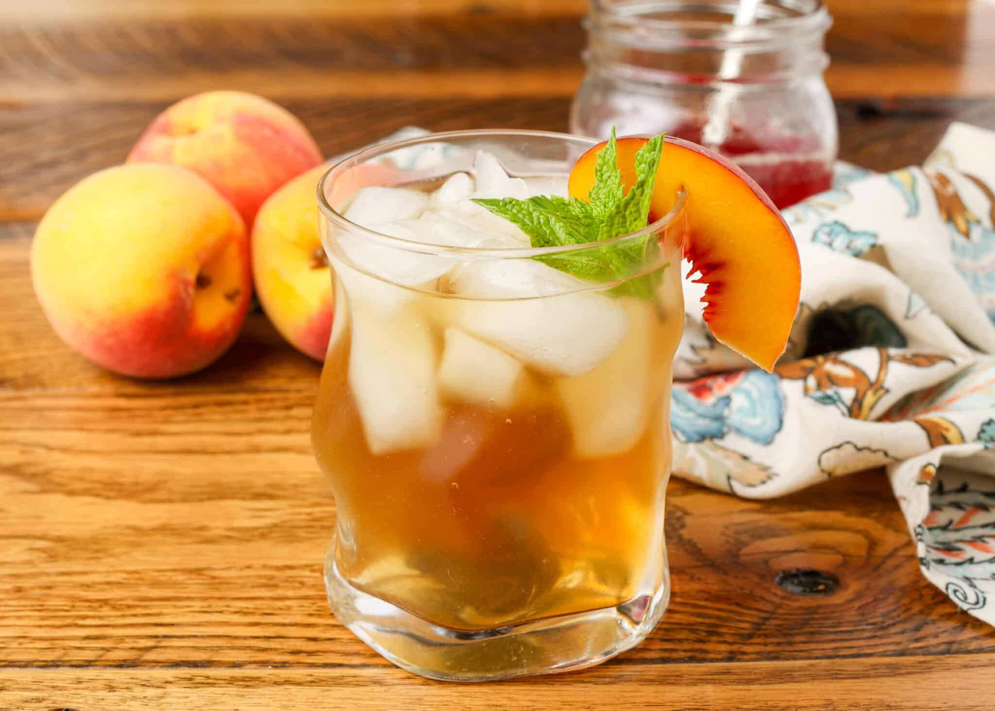 Peach Tea - Barefeet in the Kitchen