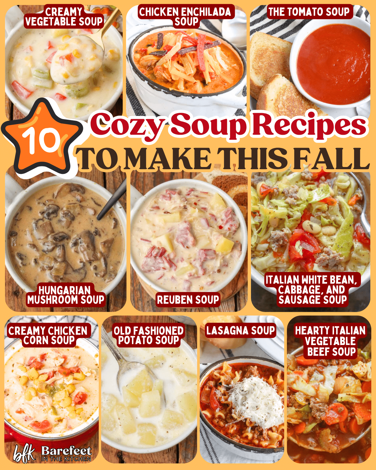 The Top 10 Fall Soup Recipes People Are Cooking Right Now - Barefeet in ...