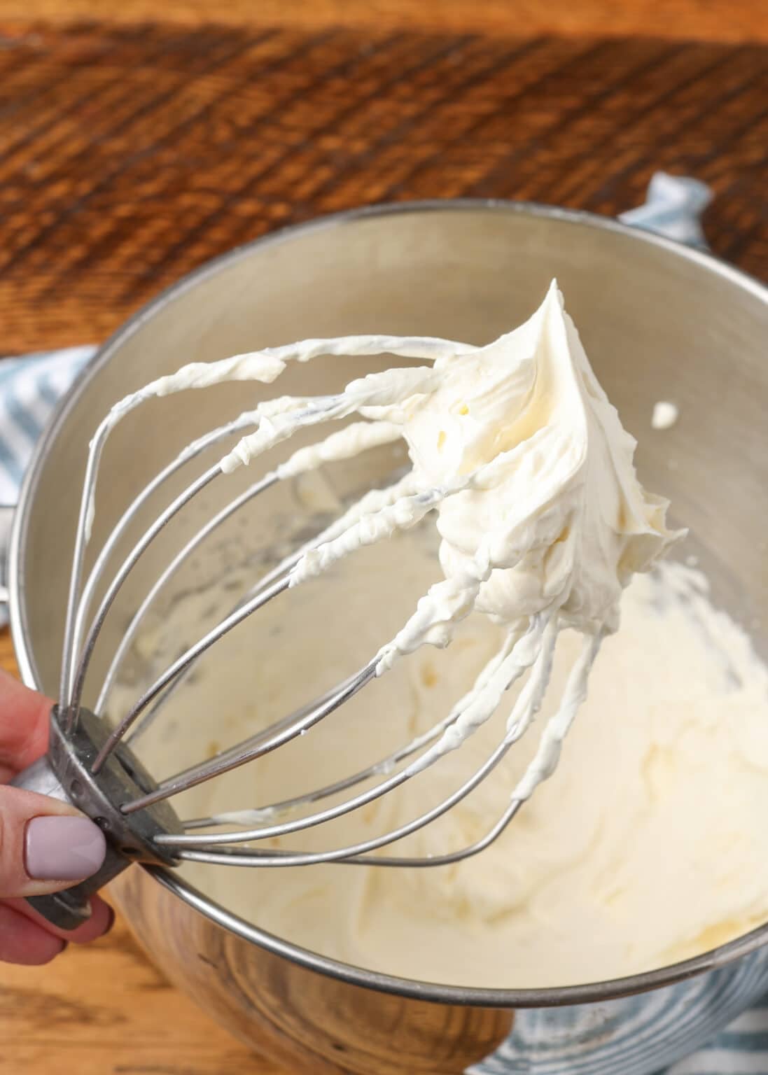 Stabilized Whipped Cream - Barefeet in the Kitchen