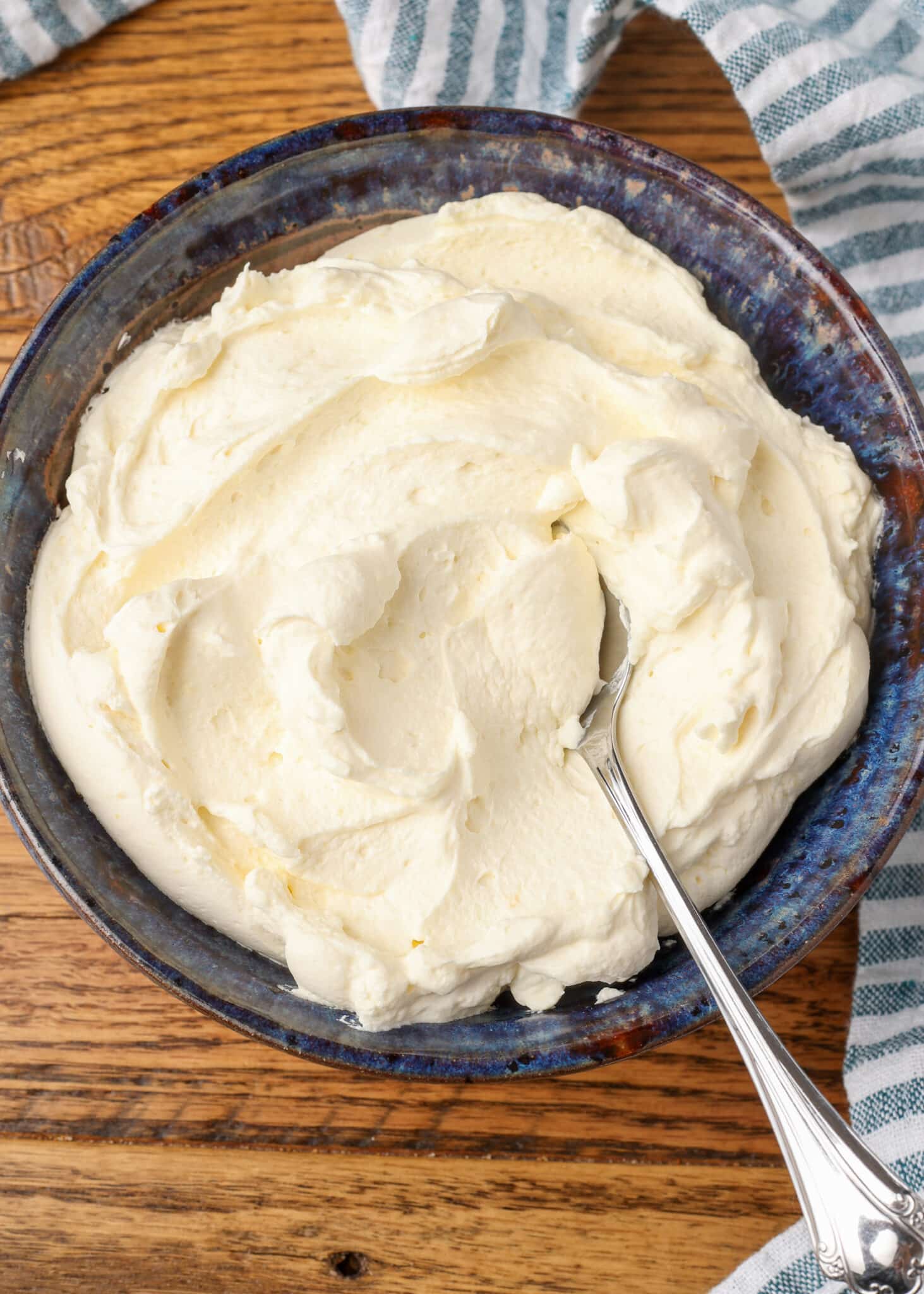 Stabilized Whipped Cream - Barefeet in the Kitchen