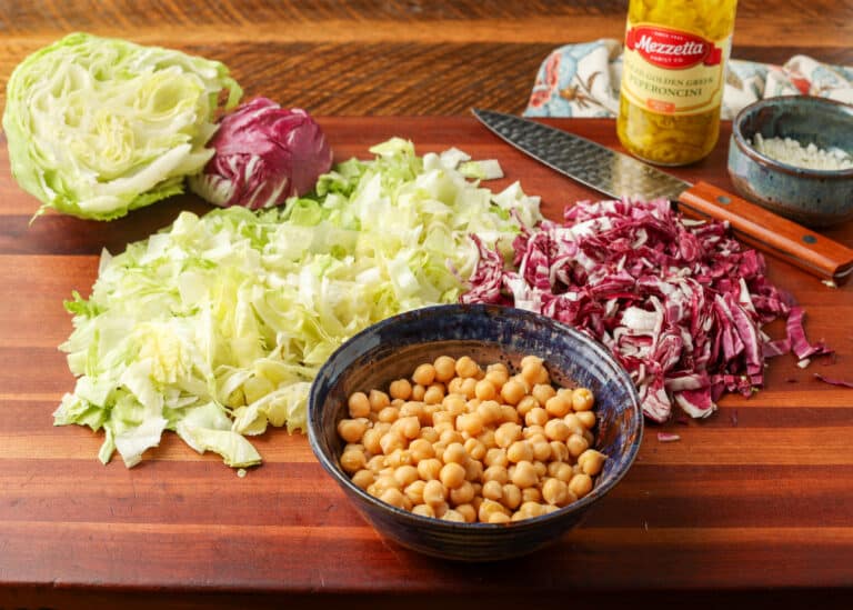 Harvest House Chop Salad - Barefeet in the Kitchen