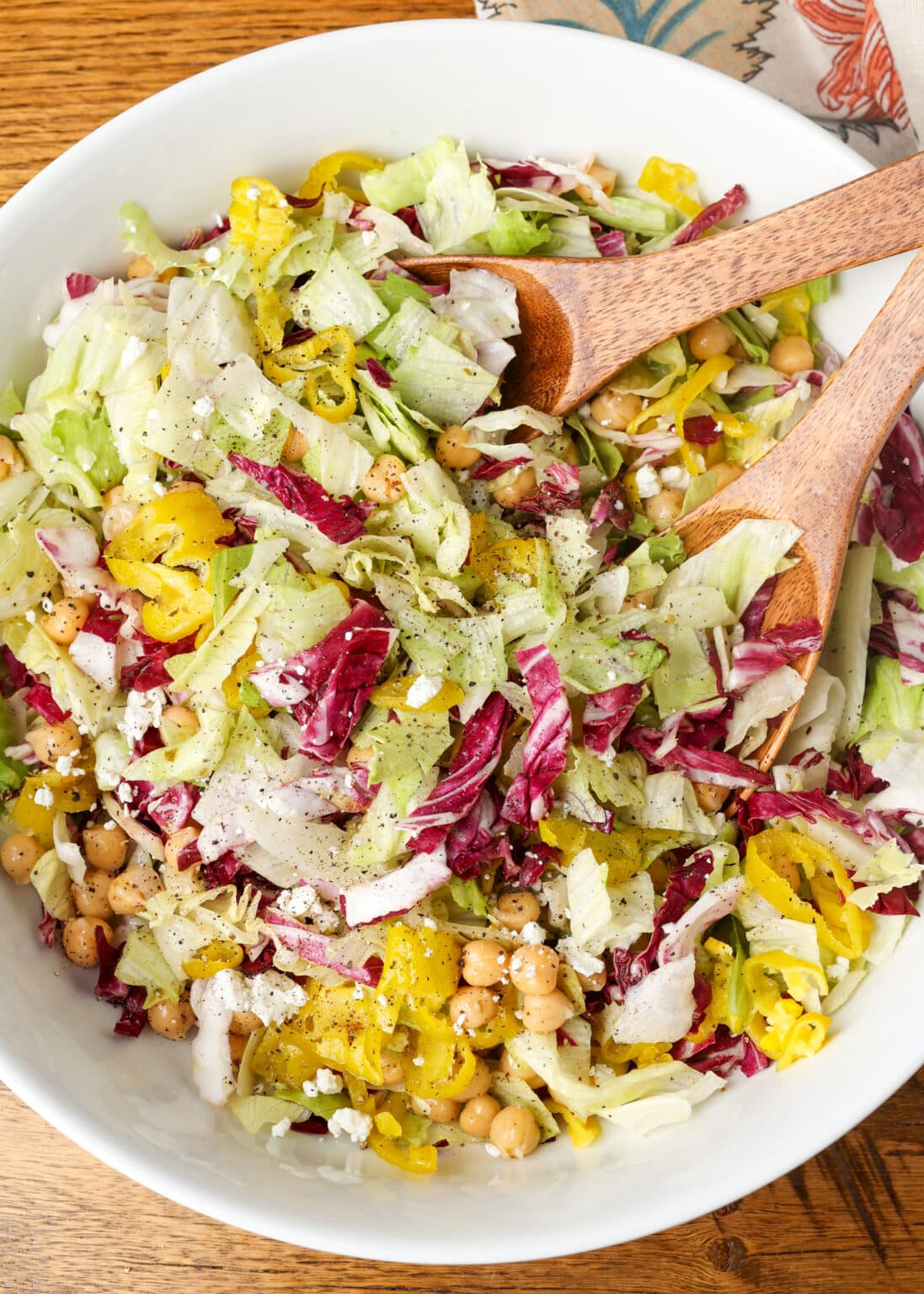 Harvest House Chop Salad - Barefeet in the Kitchen